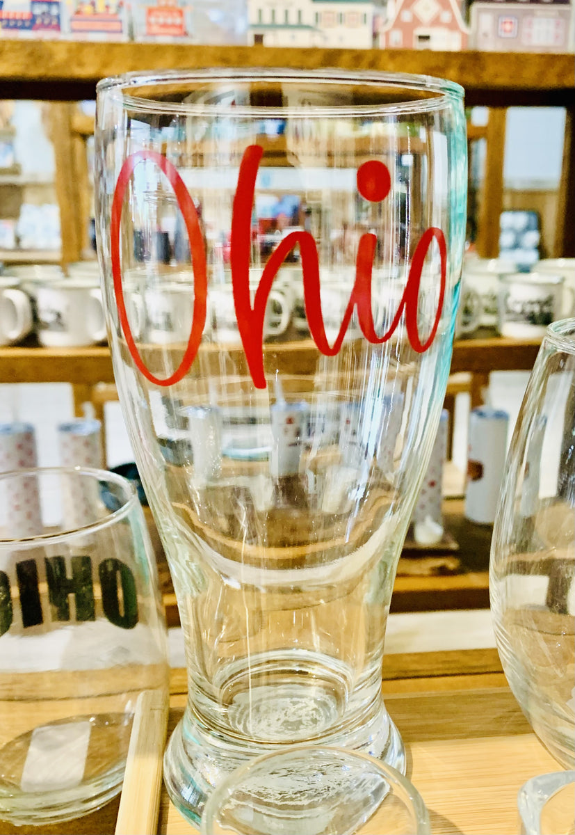Script Ohio Beer Glass – Celebrate Local, Shop The Best of Ohio